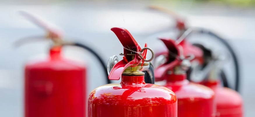 The Types of Fire Extinguisher and How to Use Them